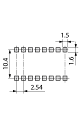 DIP16(LF4) | Package & Packing Information | Toshiba Electronic Devices ...