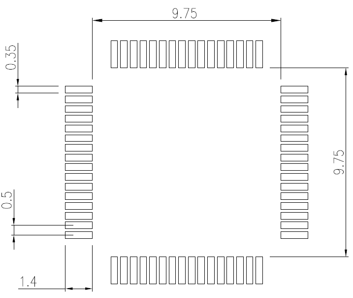 LQFP64-P-1010-0.50 | Package & Packing Information | Toshiba Electronic ...