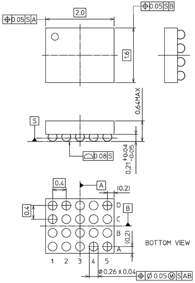 WCSP20 | Package & Packing Information | Toshiba Electronic Devices ...