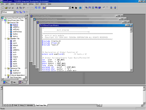 TLCS-900/H1 Series Development Environment | Toshiba Electronic Devices ...