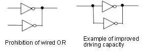Is it OK to short-circuit the outputs of multiple general-purpose CMOS ...