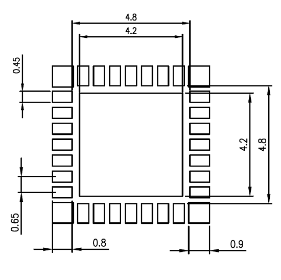 P-QFN28-0606-0.65-001 | Package & Packing Information | Toshiba ...